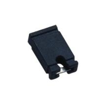 China Open Type 2.54 Mm Pin Header Mini Jumper Black PBT+30%GF UL94V-0 H=8.5 for sale