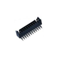 China 2.0mm Wafer VH Connectors Black Wire To Board Connector Double Row Right Angle for sale