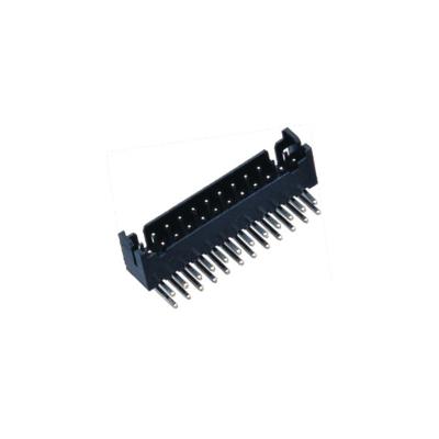 China 2.0mm Wafer VH Connectors Black Wire To Board Connector Double Row Right Angle for sale
