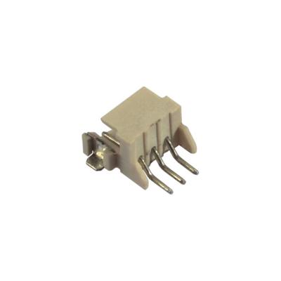 China 2.0mm Right Angle SMT PA6T UL94V-0 Beige 2P Board To Wire Connectors Wafer for sale