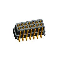 China Right Angle SMT Dual Row Board To Board Power Connector 500 MΩ Min for sale