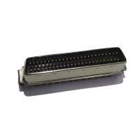 China 1.27mm scsi male D-Type connector mating with 6311 50 pin scsi connector phosphor bronze for sale