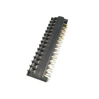 China 7.62mm Pitch Barrier Terminal Blocks Connector 2*14P With Lock H=32.8 PBT for sale