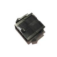 China Housing 3.0 Pitch Mini Fit Wafer Single Row With Cut PA66 Black ROHS for sale
