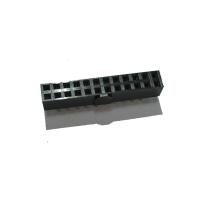 China With Bump 2.0 Female Header Connector dual row Straight PA9T Black W=4.0 Tube packing for sale