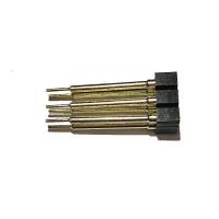 China WCON Female Round Pin Header 2.54 pitch dual row H=3.0 Four Clip ROHS for sale