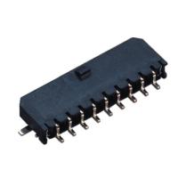 China 3.0mm Wafer Single Row Right Angle SMT With Clip Connector wire to board connector for sale