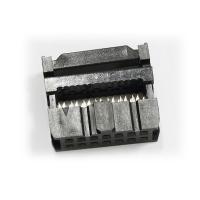 China WCON 2.54mm IDC Socket 14P Spring Type With Bump Sel.1U