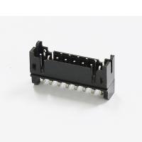 China Right Angle Type Board To Wire Connector Black 2.0 Pitch Sn Plated ROHS board to wire connectors for sale