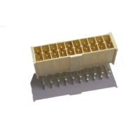China 2*10PIN Right Angle Wafer 2.54 Pitch Wire To Board Connector With Latch ROHS for sale