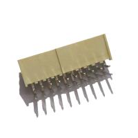China 2*10PIN Right Angle Wafer 2.54 Pitch Wire To Board Connector With Latch ROHS for sale
