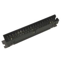 China Straight PA9T Black 2.00 Box Header 14P H=6.4 Sel.Gold Flash / Sn ROHS for sale