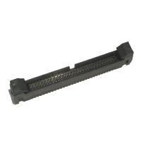 China Short Latch 1.27 	Latch Header Ejector Header 10p Straight PA9T Black Gold Flash Rohs for sale