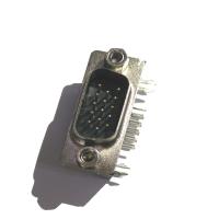 China WCON D Sub Connector Black Male HD/R 15P Right Angle Color Sel.1U