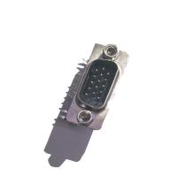China WCON D Sub Connector Black Male HD/R 15P Right Angle Color Sel.1U
