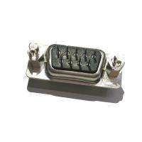 China WCON DB9 Straight DIP 9P Female Connector , PBT Black Sel.5U
