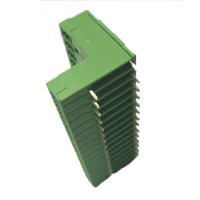 China 3.81 Pluggable Terminal Block , Male 3 * 16P Straight Right Angle Terminal Connector for sale