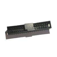 China 34P 2.54mm Pitch Box Header Connector SMT Type PA9T With CAP Gold Flash for sale