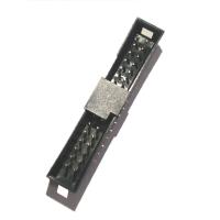 China 34P 2.54mm Pitch Box Header Connector SMT Type PA9T With CAP Gold Flash for sale