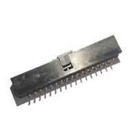 China 34P 2.54mm Pitch Box Header Connector SMT Type PA9T With CAP Gold Flash for sale