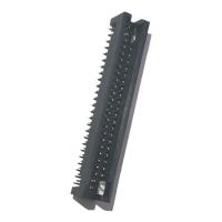 China 1.27mm Box Header, SMT Type, with Fork&Cap, H=5.7mm, Gold Flash Plating for sale