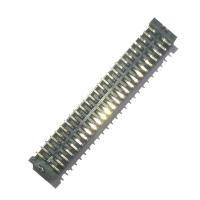 China 1.27mm Box Header, SMT Type, with Fork&Cap, H=5.7mm, Gold Flash Plating for sale