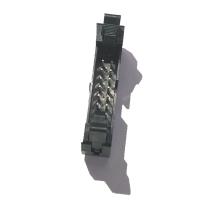 China WCON Long Latch 2.54 Mm Pitch Pin Header , PBT Straight 14 Pin Header Connectors for sale