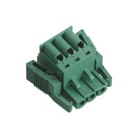 China Double Plug Terminal Block Connector Platform Mother Seat 3P With Shrapnel On Both Sides for sale
