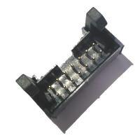 China Press Fit Type 20 Pin Latch Header Connector , Long Latch 2.54 Mm Pitch Header for sale
