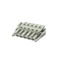 China 5.0 7.5  Pitch Spring Clamp Terminal Block , Grey Spring Cage Terminal Block for sale