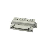 China 5.0 7.5  Pitch Spring Clamp Terminal Block , Grey Spring Cage Terminal Block for sale