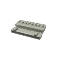 China 5.0 7.5  Pitch Spring Clamp Terminal Block , Grey Spring Cage Terminal Block for sale