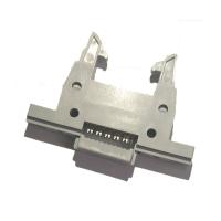 China Grey 10P 2.54 Ejector Header Latch Header IDC Type With Location Hole PBT ROHS Approved for sale
