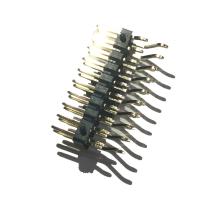 China 2 Pin Header Connector Male Right Right Angle / SMT Type PA9T With POST / CAP for sale