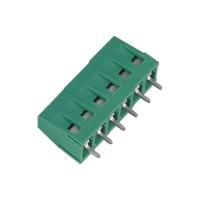 China Single Row Terminal Blocks , PA66 Horizontal Line Pluggable Screw  European terminal for sale
