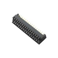 China 7.62 * 8.0mm 2 * 16P Electrical Terminal Block / Barrier Type Terminal Block for sale