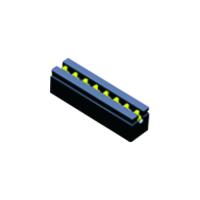 China 2.54mm WCON Connectors Mini Jumper Open/Close Type PBT Black SN Over Ni Plating for sale