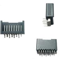 China Right Angle 16P 2.5mm  Pitch Connector Wire To Board PBT Grey Matte Sn Plated for sale