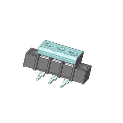 China PA66 Black SN Plated Terminal Block Connector WCON 7.62mm pitch for sale