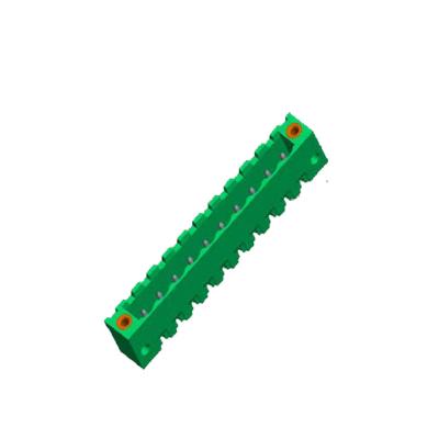 China ROHS PA66 3.81mm Pluggable Terminal Block Connector With Ear for sale