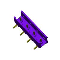 China 90 Degree Curved Insert Terminal Block Connector 7.50  Open Type for sale
