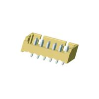 China Male 1*6P Wafer Wire To Board Connector Housing  1.0AMP 180°DIP for sale
