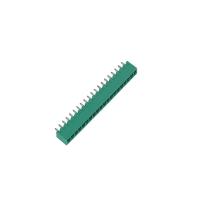 China Male Pluggable Straight DIP PA66 Terminal Blocks Connector 3.5mm 8P Wtih Ear for sale