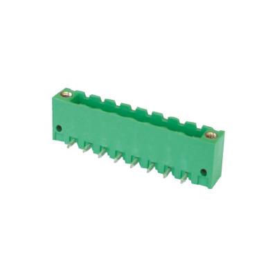 China 3.81mm Pitch Male Terminal Block Connector PA66 Plastic Material for sale