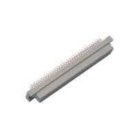 China 48 Pin Straight DIP PBT Din 41612 Connector PBT Grey 2.54mm Europe Type Connector for sale