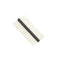 China 1.0mm Dual ROW SMT  Pin Header Connector Single GF Brass Gold Flash for sale