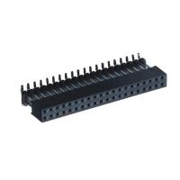 China 2.0mm pitch double row  connector add one plastic  SMT type LCP black  ROHS for sale