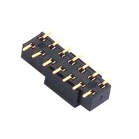 China 2.0mm SMT Female Connector LCP Back  phosphor Bronze Gold Flash for sale