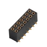 China 2.0Pitch Female Header Connector 02~40P PA9T/PBT /  brass or phosphor for sale
