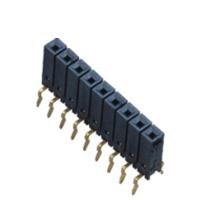 China 2.54 Double row Female Header Connector Provision Breaked H=8.5 For the use of plug and pin for sale